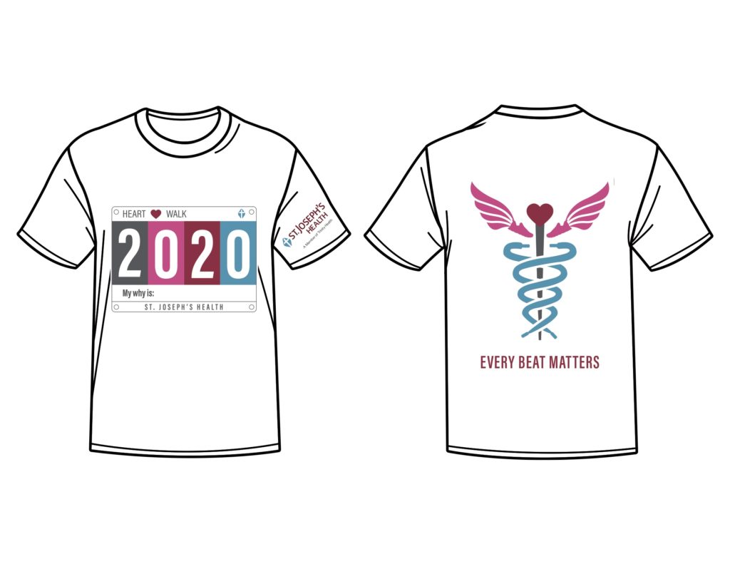 Heartwalk T-shirt Designs – J Beaulieu
